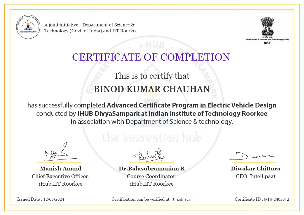 Binod Kumar chauhan - 6+ years of experience in automobile sector | LinkedIn
