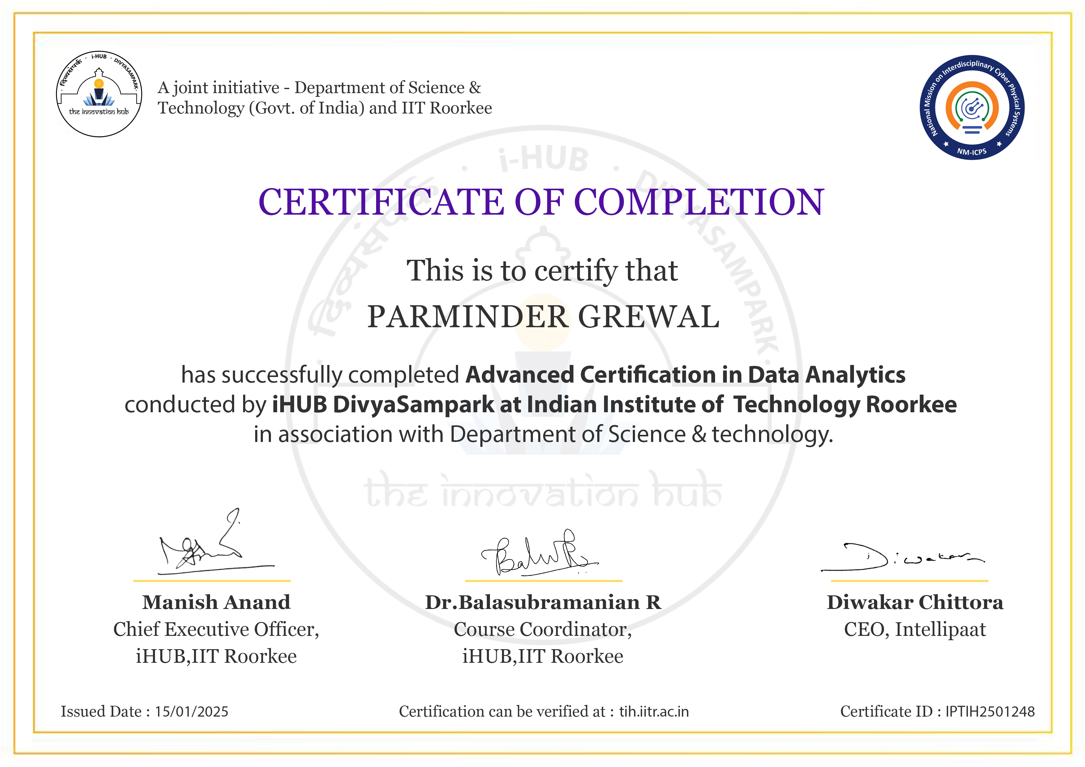 Parminder Grewal - India | Professional Profile | LinkedIn