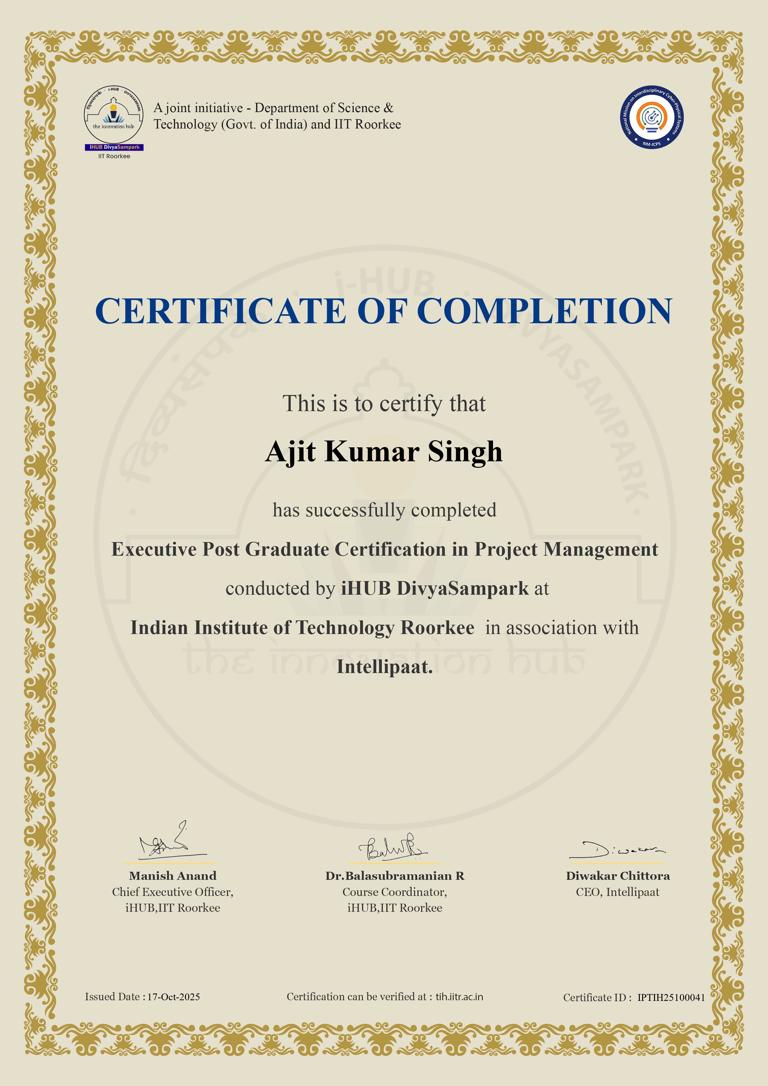 Ajit Kumar Singh - Indian Air Force | LinkedIn